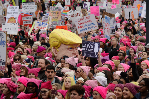 Political Pink (2017) — The Pink Link: Iconic pink moments in fashion ...